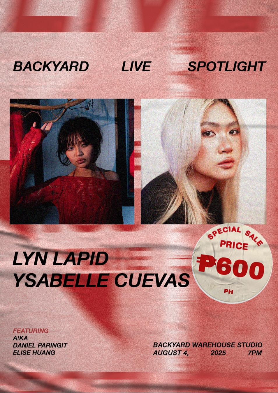 Backyard Live Spotlight ft. Lyn Lapid & Ysabelle Cuevas - Ticketmelon