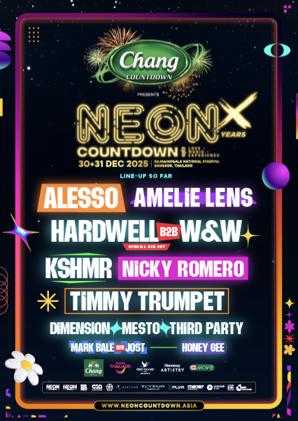 NEON COUNTDOWN 2025 - Ticketmelon